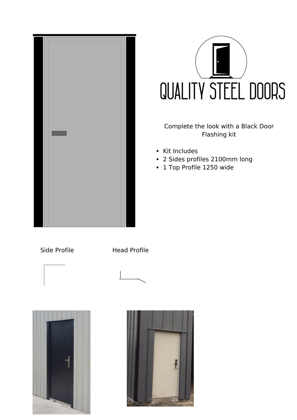 Door Flashings – Quality Steel Doors
